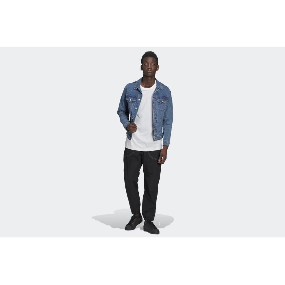 Póló adidas LOUNGEWEAR Adicolor Essentials Trefoil Tee GN3415 férfi, fehér